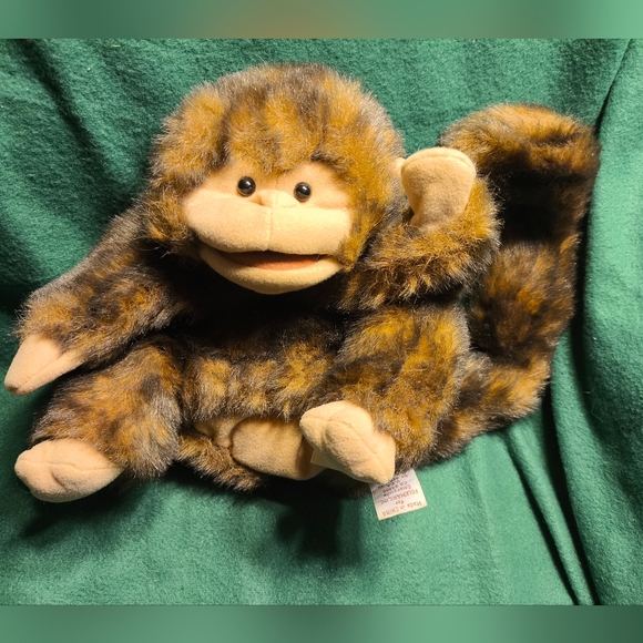 Folktails | Toys | Chimp Hand Puppet 9 | Poshmark